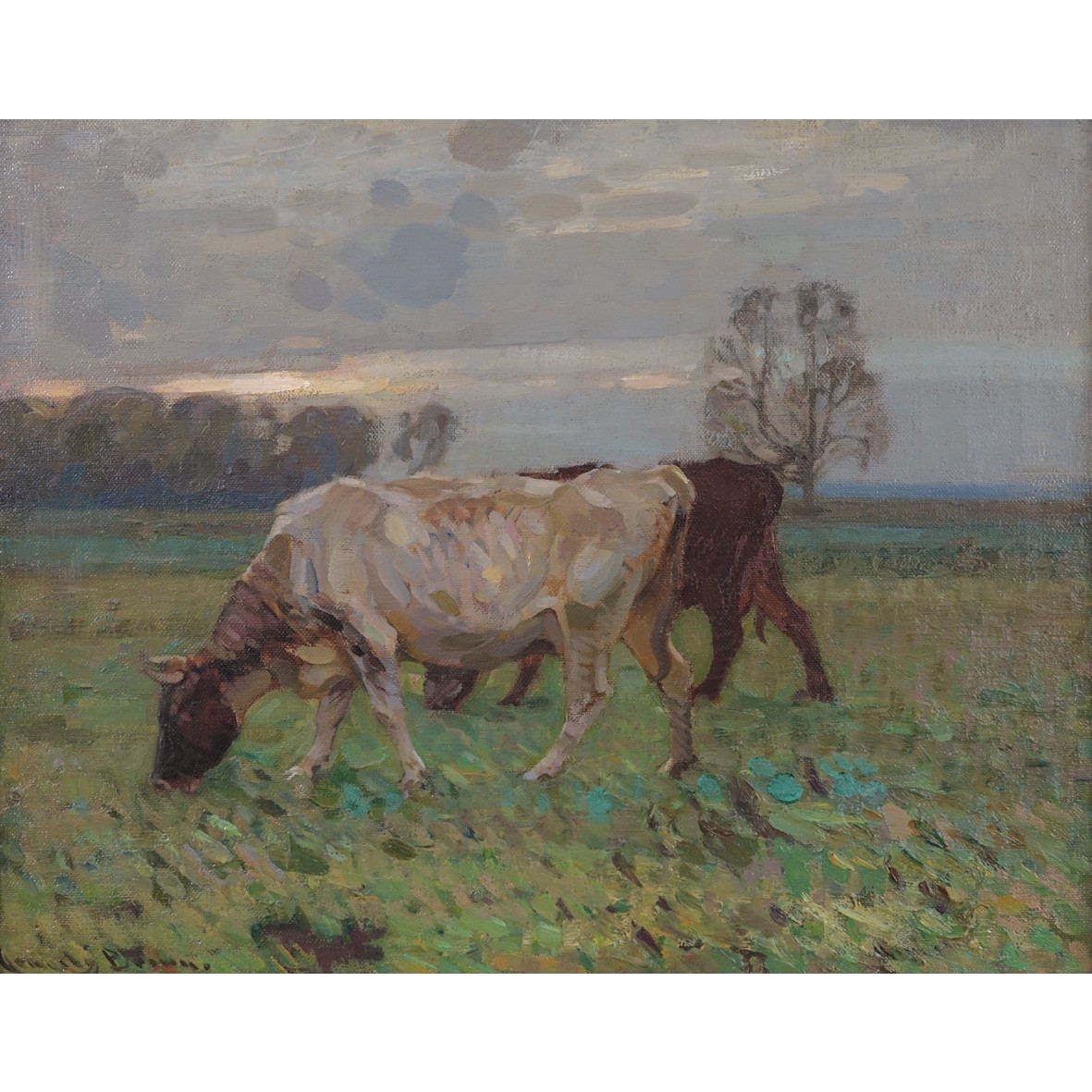 Sir John Alfred Arnesby Brown RA (1866 - 1955) ‘After The Rain'